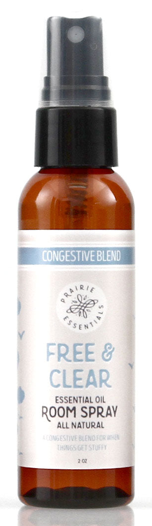 Free & Clear Room Spray, 2 oz. – Prairie Essentials